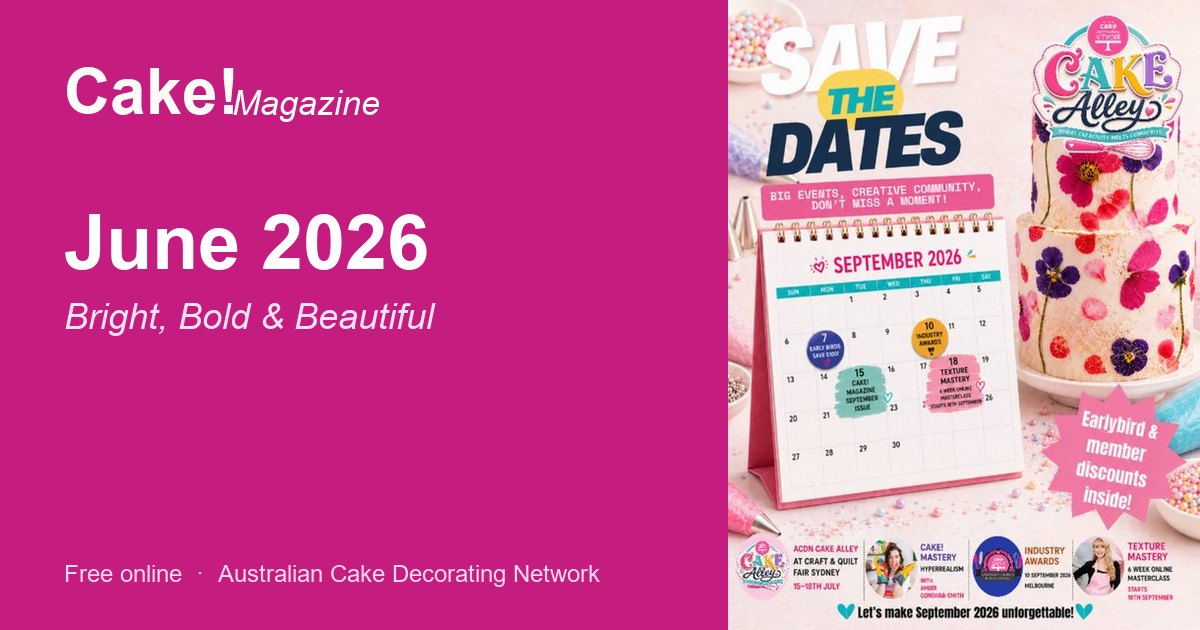 Cake! Magazine · Cake! Network